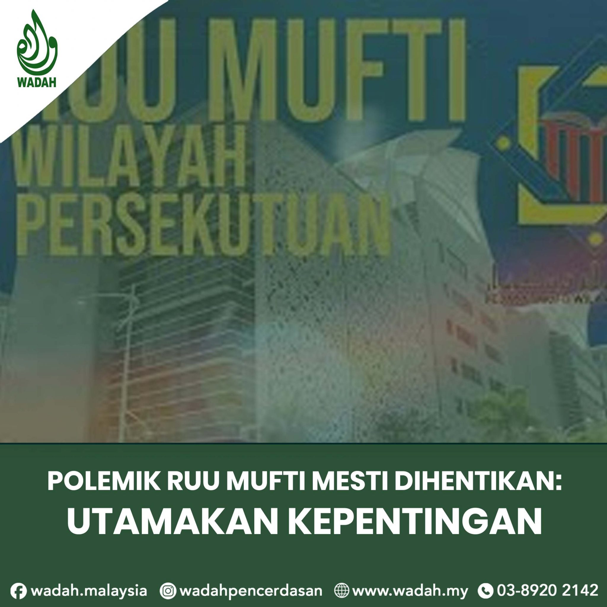 Utama - Persatuan Wadah Pencerdasan Umat Malaysia (WADAH)